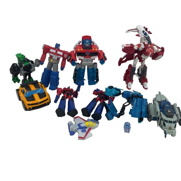 Transformers | Toys | Mixed Modern Transformers Optimus Prime Robots ...